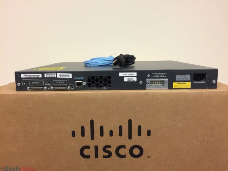 Cisco Catalyst 3750G WS-C3750G-24PS-S 24-Port PoE Gigabit Switch – Technobu
