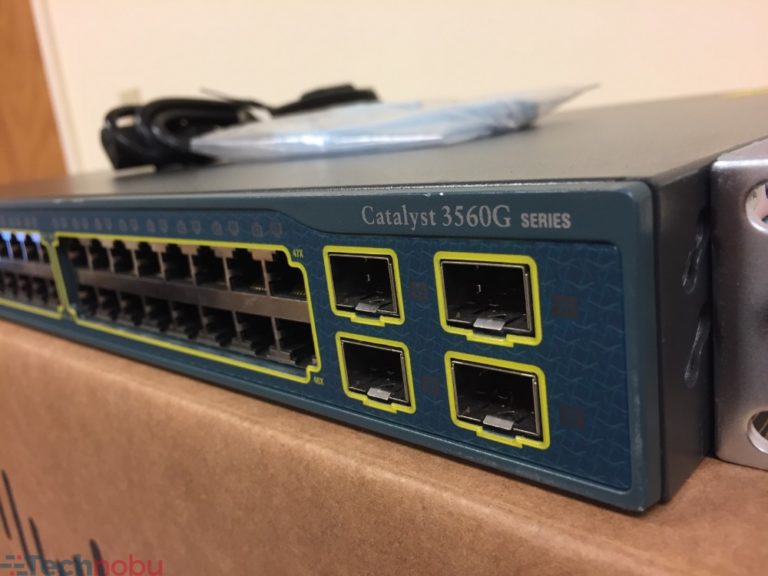 Cisco Catalyst 3560G WS-C3560G-48TS-S 48 Port 10/100/1000 Switch – Technobu