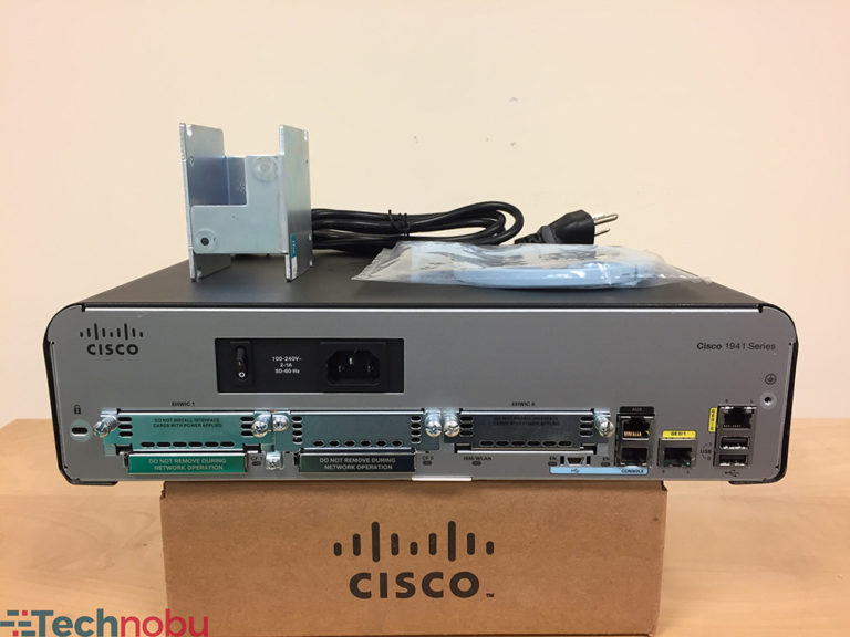 Cisco CISCO1941-/K9 2-Port + 2 EHWIC Slots Gigabit Ethernet Router IP ...