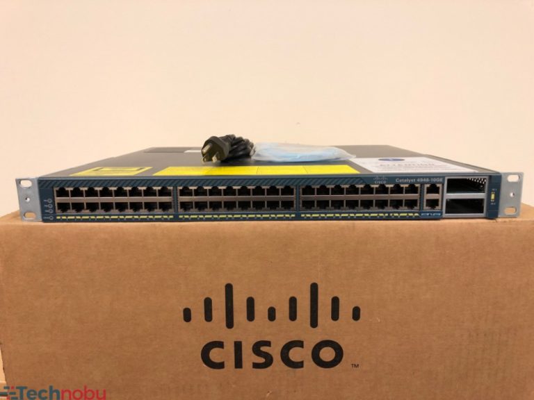 Cisco Catalyst 4948 WS-C4948-10GE-E 48 Port Gigabit Layer 3 +10GB ...