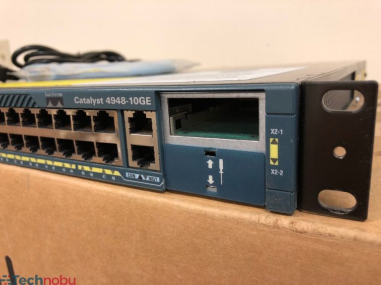 Cisco Catalyst 4948 WS-C4948-10GE-E 48 Port Gigabit Layer 3 +10GB ...