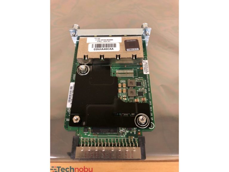 Cisco EHWIC-4ESG 4-Port Gigabit Ethernet Enhanced High Speed WAN Interface Card – Technobu