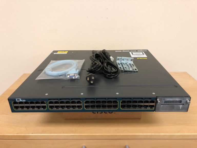 Cisco Catalyst 3560X WS-C3560X-48P-S 48 Port Layer 3 Gigabit PoE Switch ...