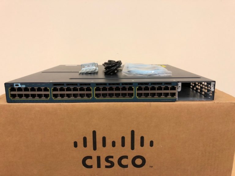 Cisco Catalyst 3560X WS-C3560X-48T-S 48 Port Layer 3 Gigabit Switch ...