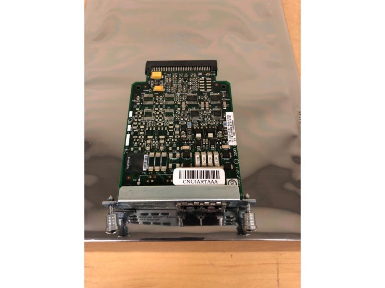 Cisco VIC2-2FXO 2-Port FXO Voice/Fax Interface Card – Technobu
